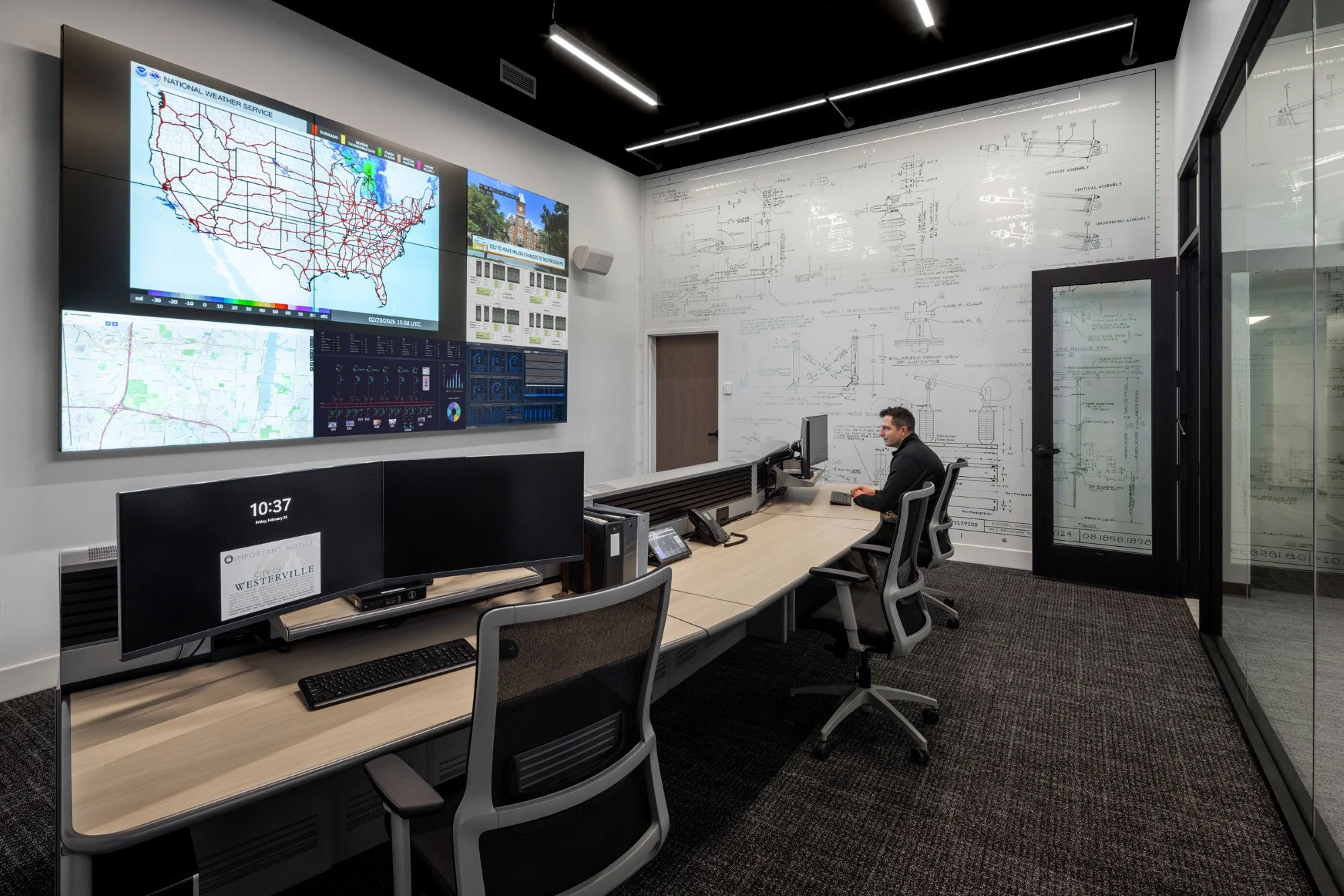 Westerville Electric Division - Lobby & Office Renovation - MA Design